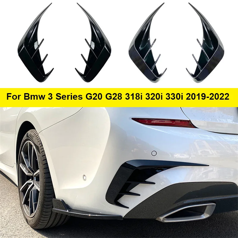 Glossy-For-Bmw-3-Series-G20-G28-318i-320i-330i-2019-2022-Car-Rear-Lower ...
