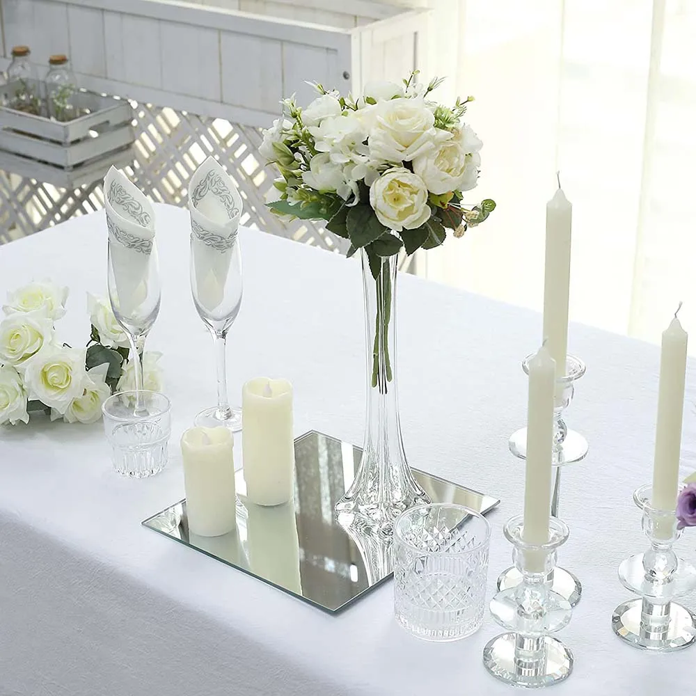 Square-Mirror-Plate-Mirrors-Trays-8-inch-2mm-Thick-Silver-Acrylic ...