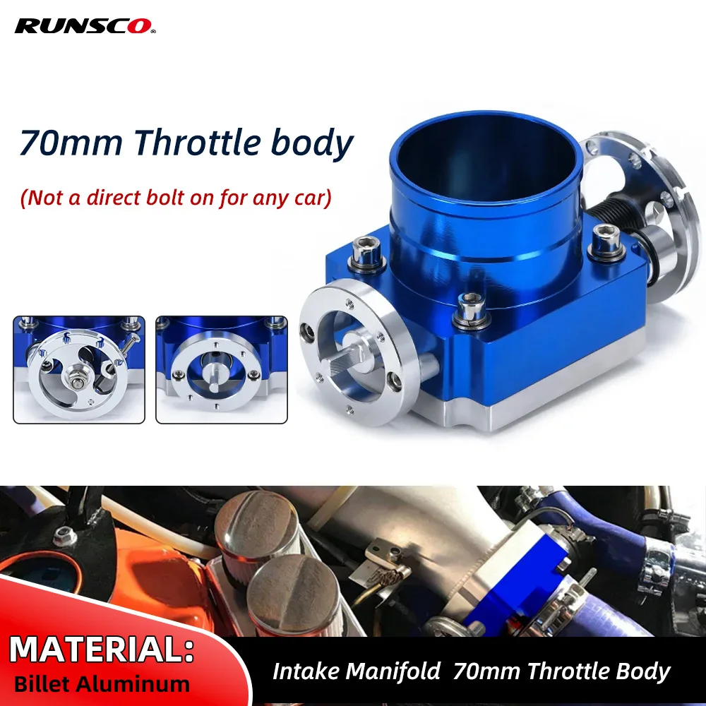 Throttle-Body-70mm-Throttle-Body-Performance-Intake-Manifold-Billet ...