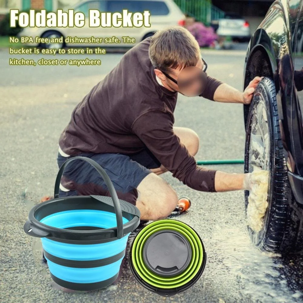 4L-Multifunctional-Folding-Bucket-Portable-Folding-Bucket-Camping ...