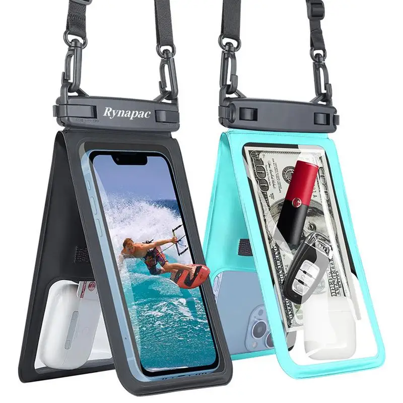 Universal Underwater Clear Cellphone Case Touchscreen Dry Bag With Neck ...