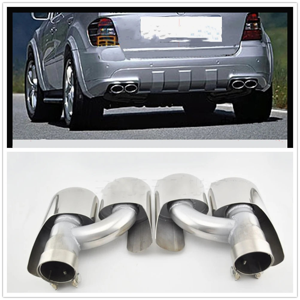 Rear-Exhaust-Muffler-Tip-Pipe-For-Mercedes-Benz-W164-ML-Class-2010-2011 ...