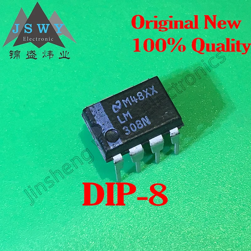 10~30PCS LM308N LM308AN LM308 In-line DIP-8 Dual Op Amp Chip 100% Brand New Original Large stock
