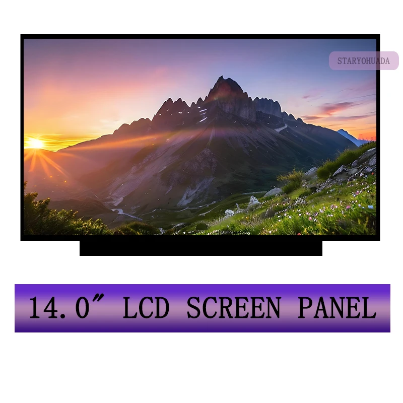 14.0” HD 1366x768 Non-Touch Raw LCD Panel Replacement LED Screen ...