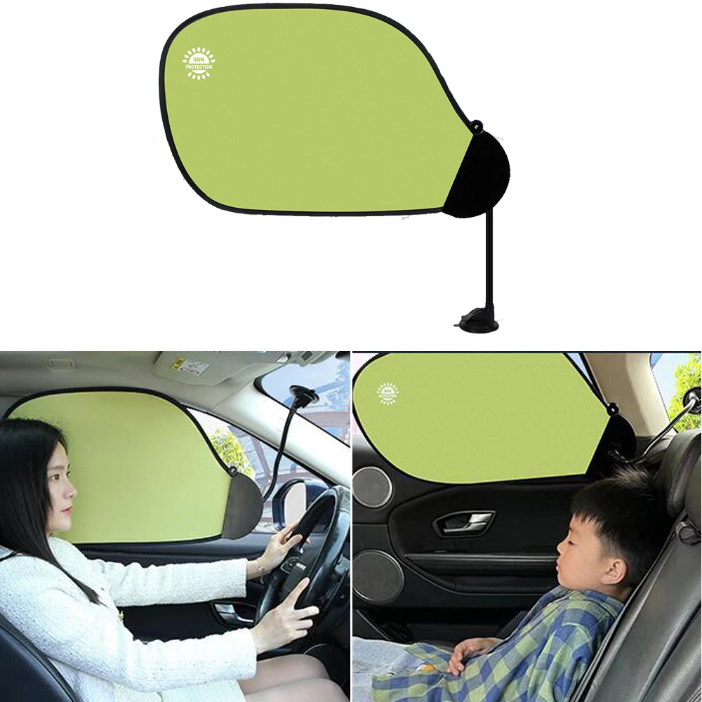 Flexible-Leaf-Sun-Shade-Car-Window-Shades-with-Adjustable-Bracket-Car ...