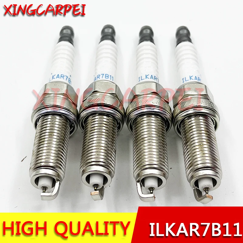 High Quality 4pcs ILKAR7B11 4912 Iridium Spark Plug Fit For Toyota ...