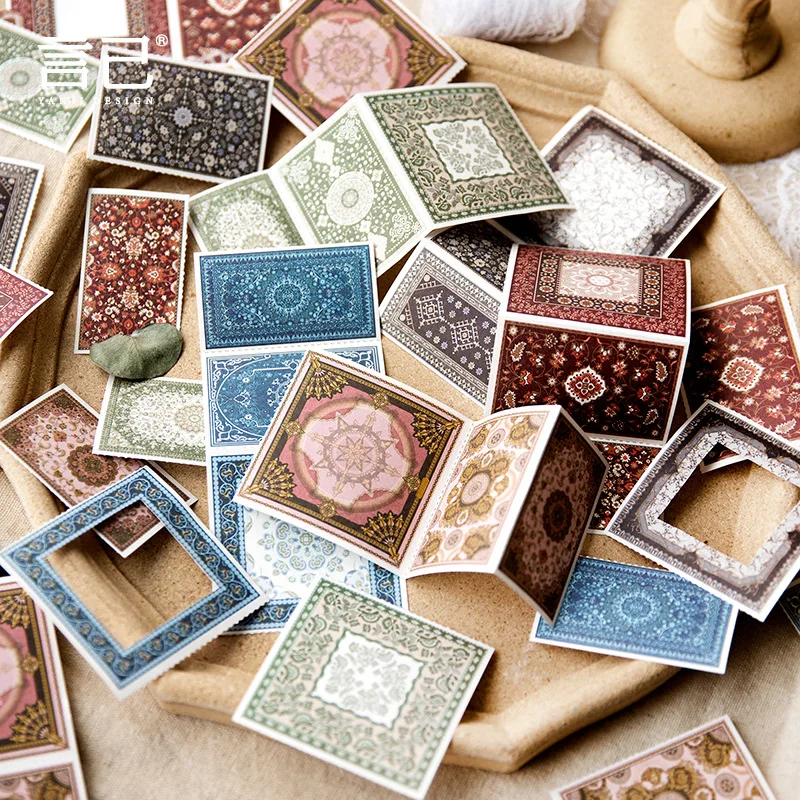30 pcs Vintage Romantic pattern material paper handmade DIY Hand ...