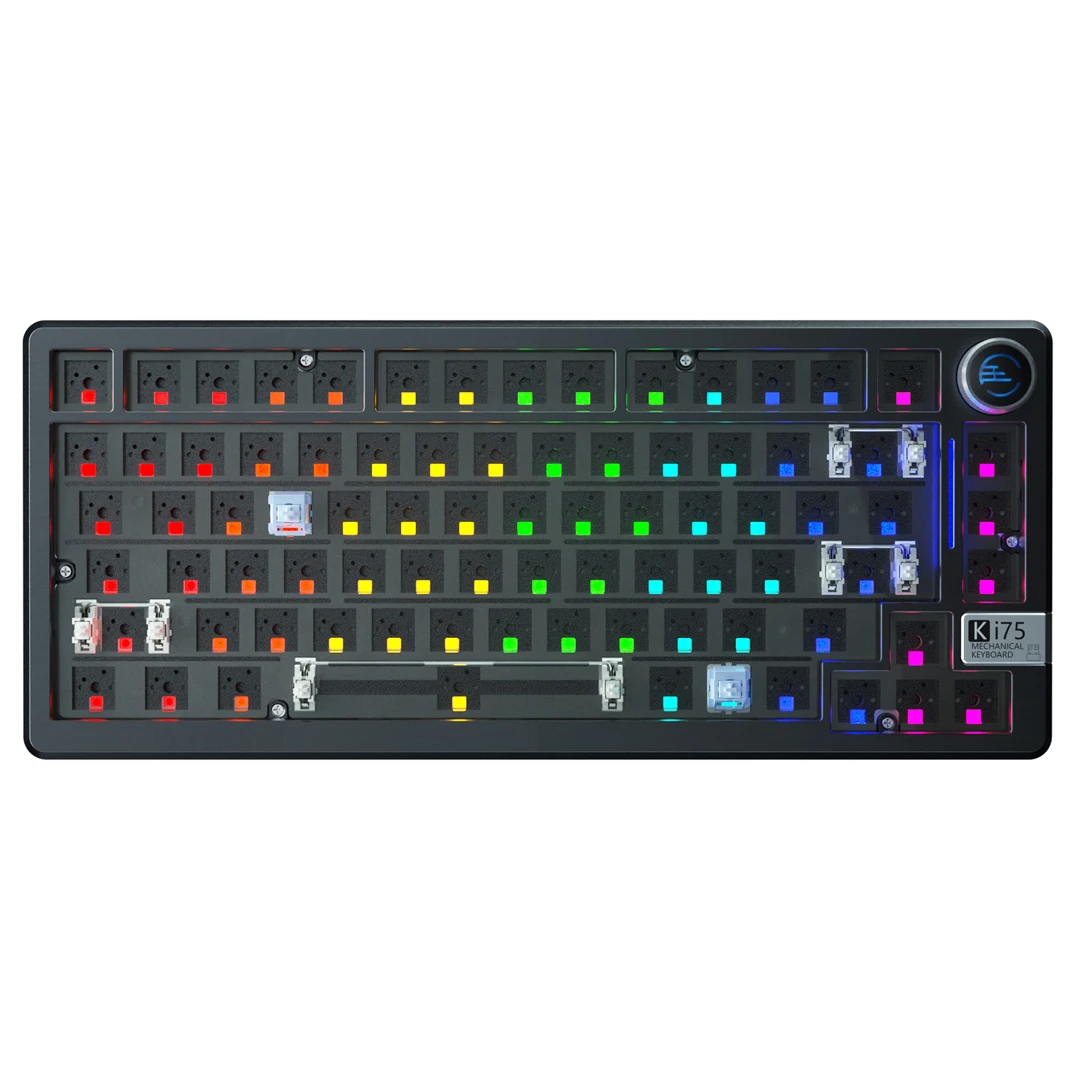 SOLAKAKA-Tri-mode-Gaming-Keyboard-Kit-Alum-nio-Barebone-Estrutura-de ...