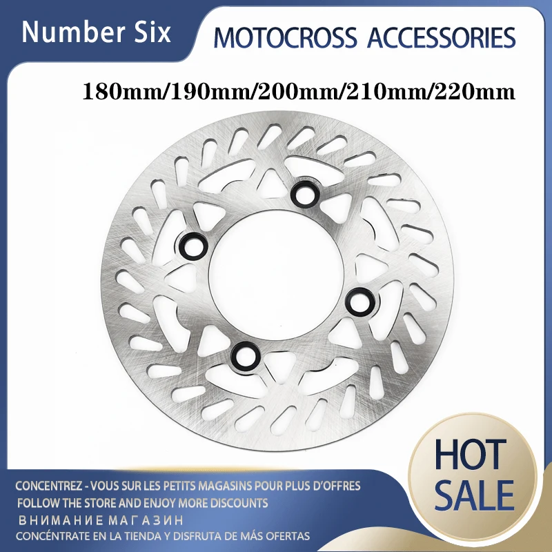 Brake-System-Motocross180-190-200-210-220-230mm-Front-Rear-Brake-Disc ...
