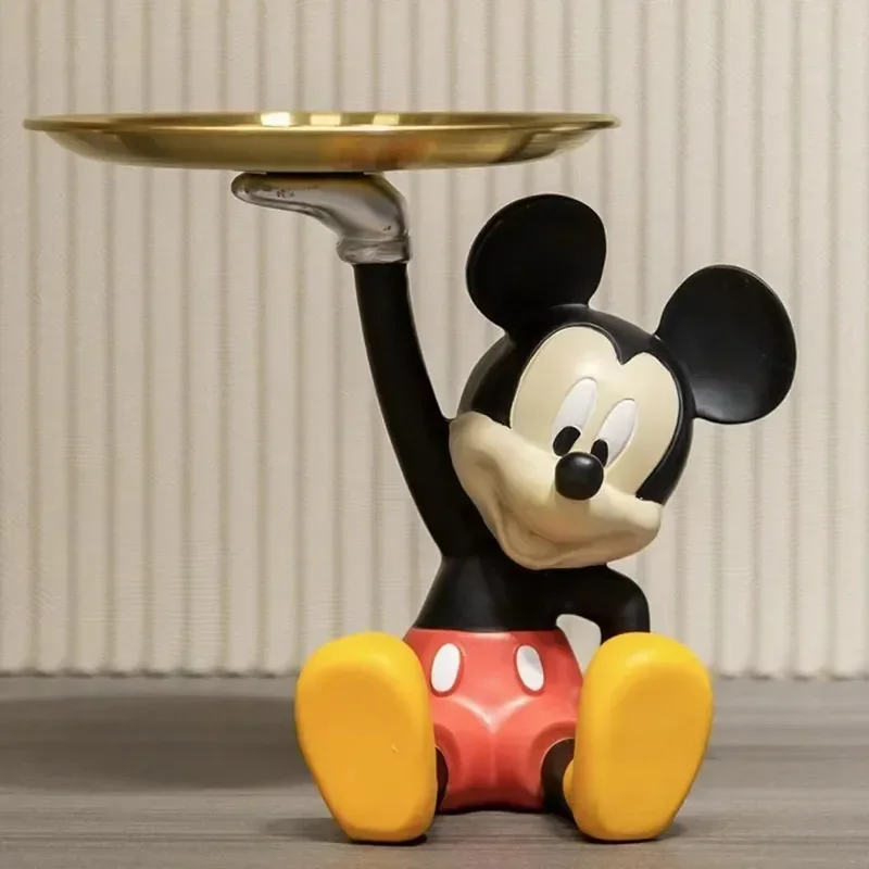 MINISO-New-Kawaii-Cartoon-Mickey-Mouse-Tray-Ornaments-Figure-Home-Soft ...