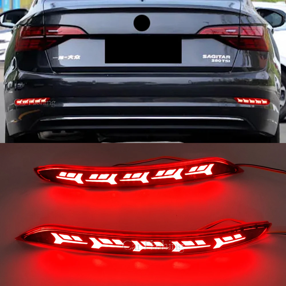 2Pcs-Led-Rear-Bumper-Reflector-Lights-For-Volkswagen-Sagitar-MK7-2019 ...
