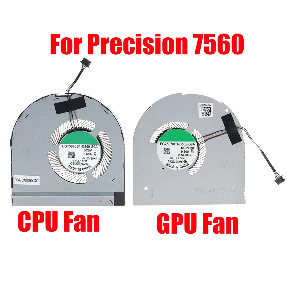 Laptop-Fan-For-DELL-For-Precision-7560-0CD6WC-CD6WC-EG75070S1-C540-S9A ...