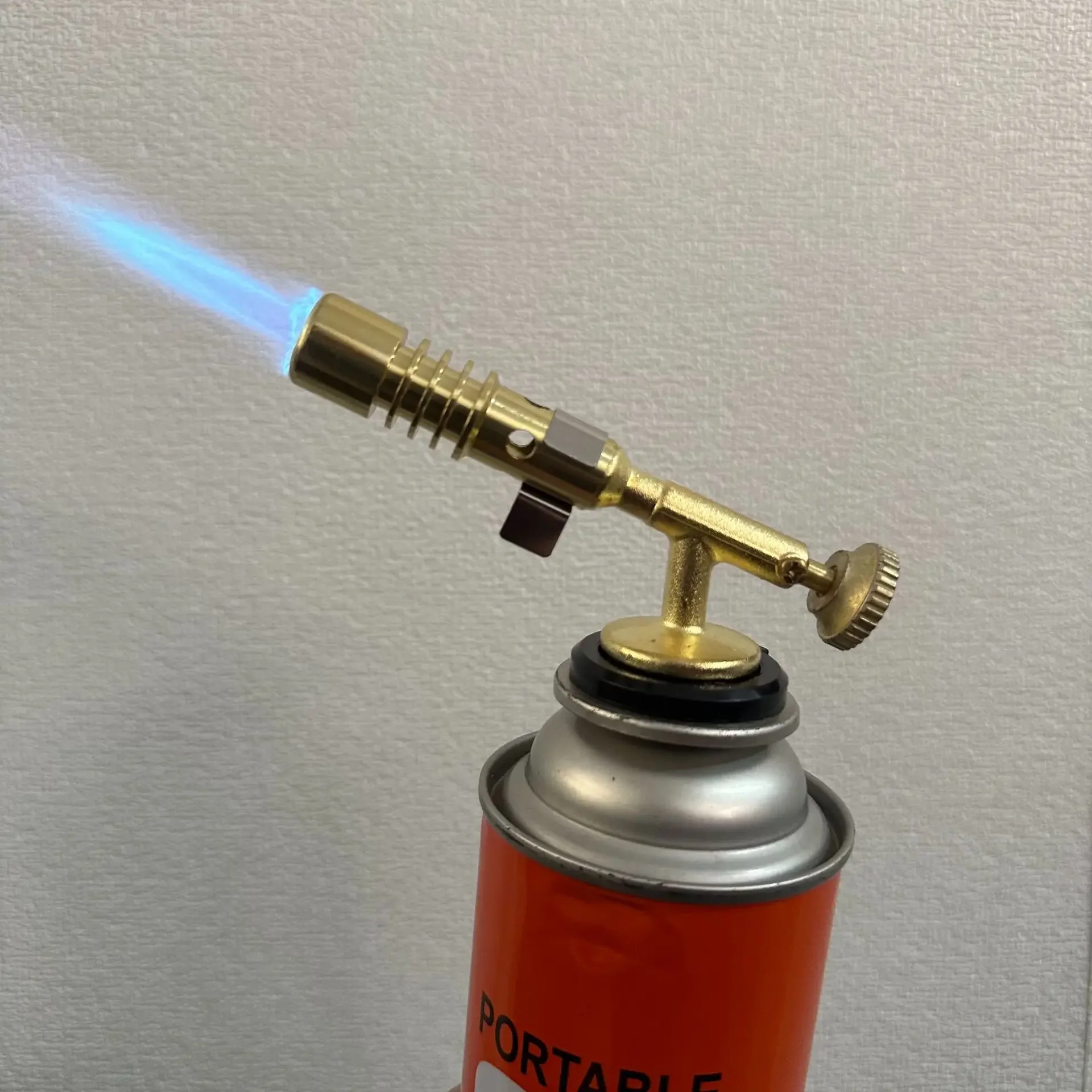 Portable-Welding-Gas-Torch-Flame-Gun-Butane-Burner-Outdoor-Flamethrower ...
