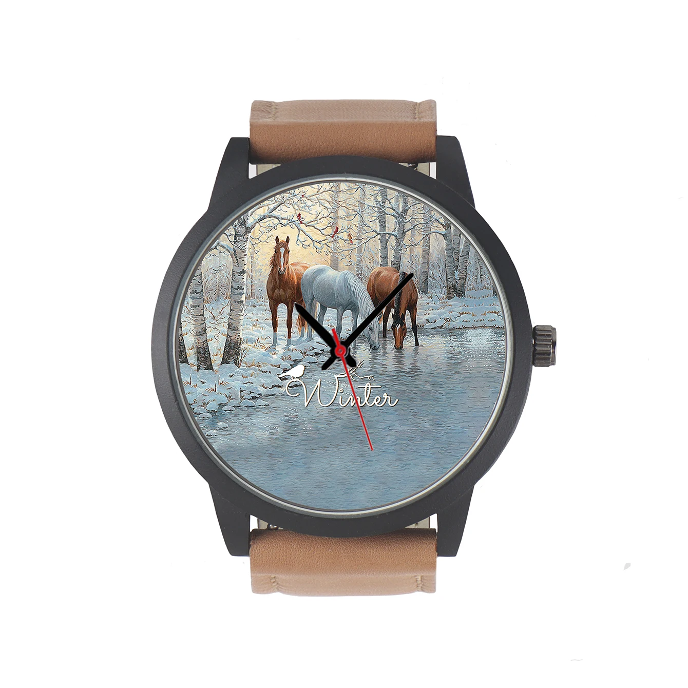Factory Store Winter Horse Design Punk Casual chic Style Clothing ...