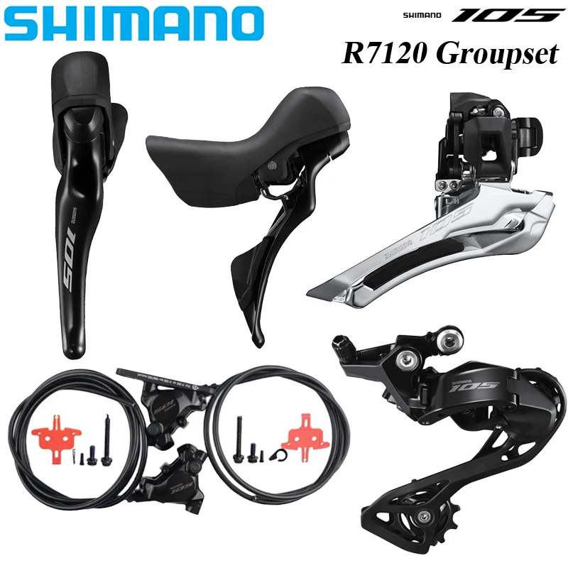 SHIMANO-105-R7120-2x12-speed-Hydraulic-Disc-Brake-Groupset-DUAL-CONTROL ...