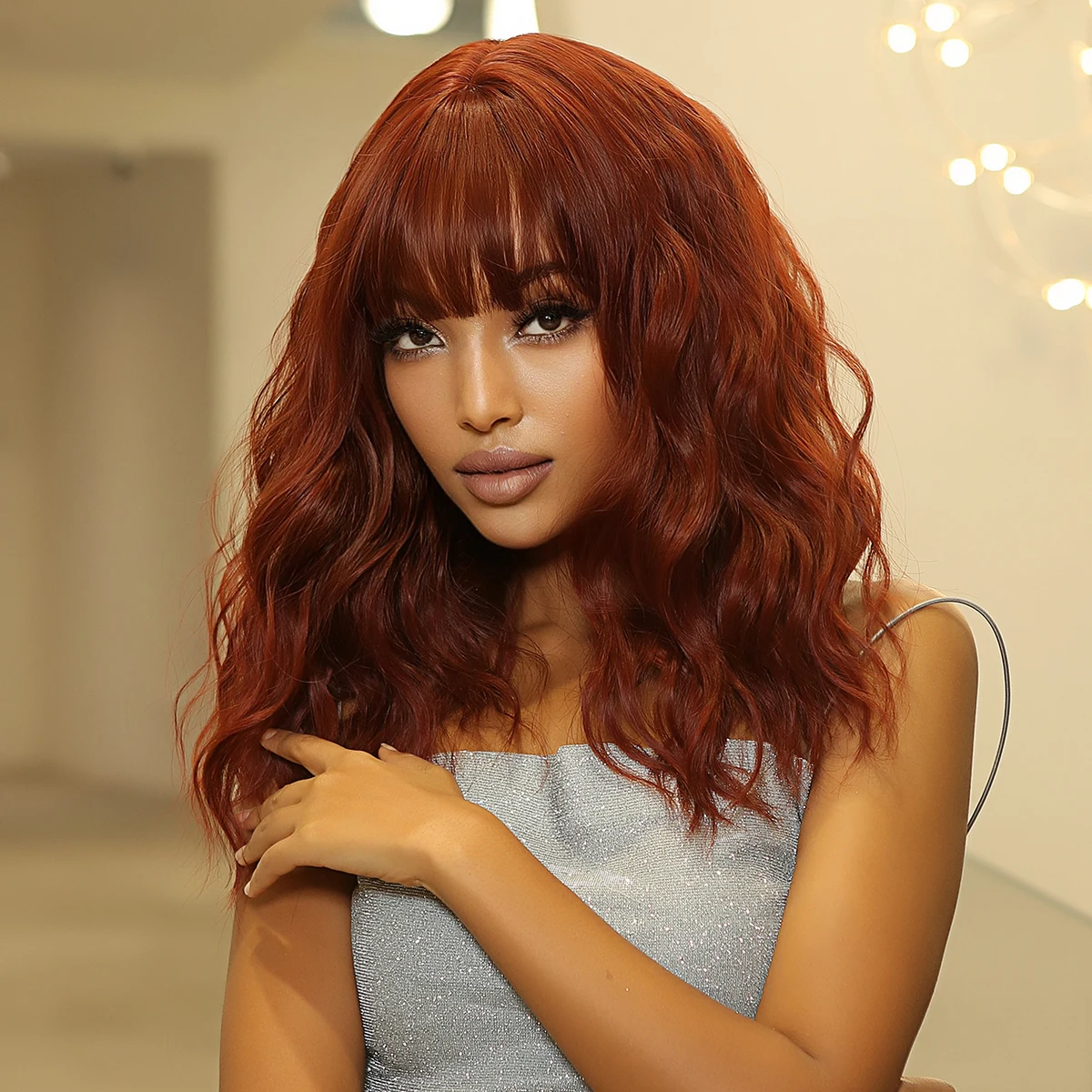 Natural Medium Red Hair