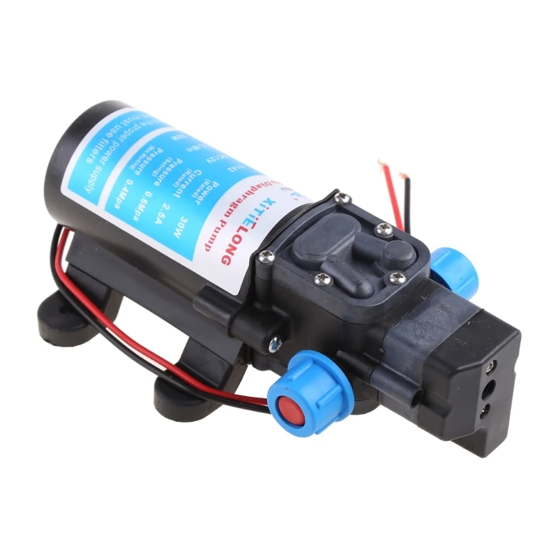 12V-30W-Micro-Diaphragm-Self-priming-Water-Pump-Electric-Water-Pressure ...