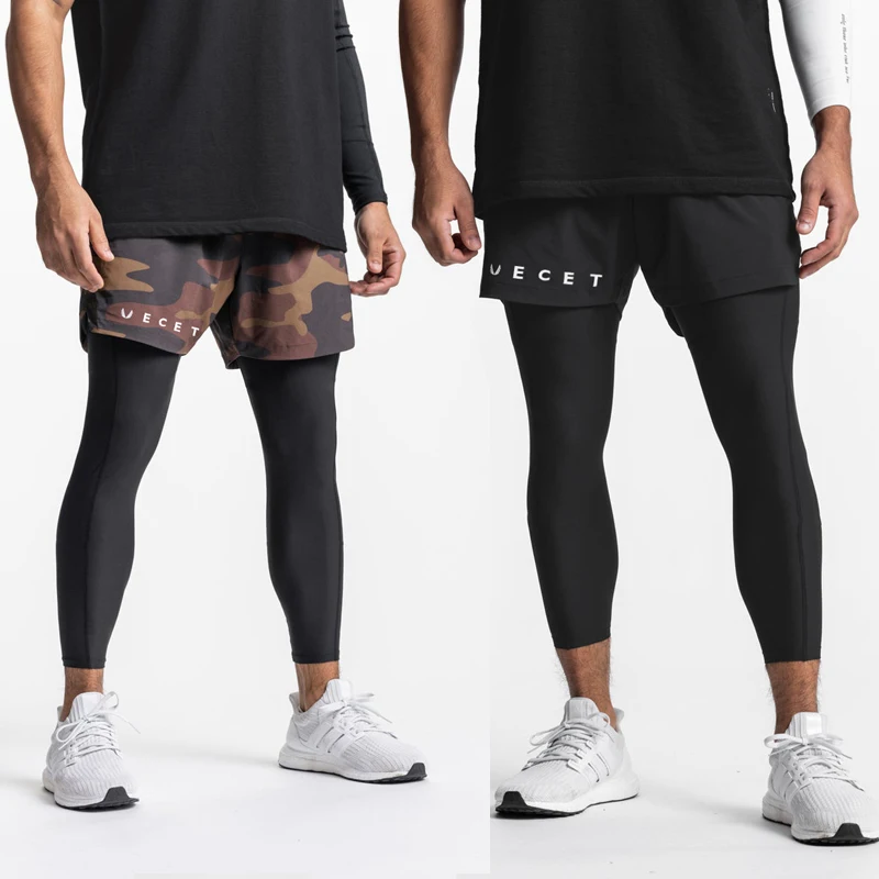Double Layer Shorts | Running Shorts Men | 2 Layer Shorts | Men's ...