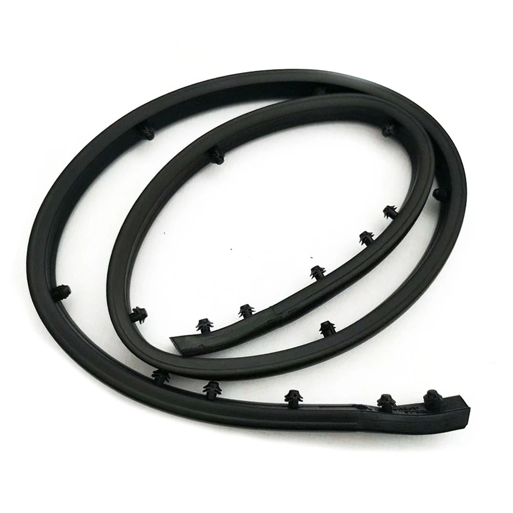 Tira de sellado de goma negra para Elantra Sedan 2017 2018, tira de ...