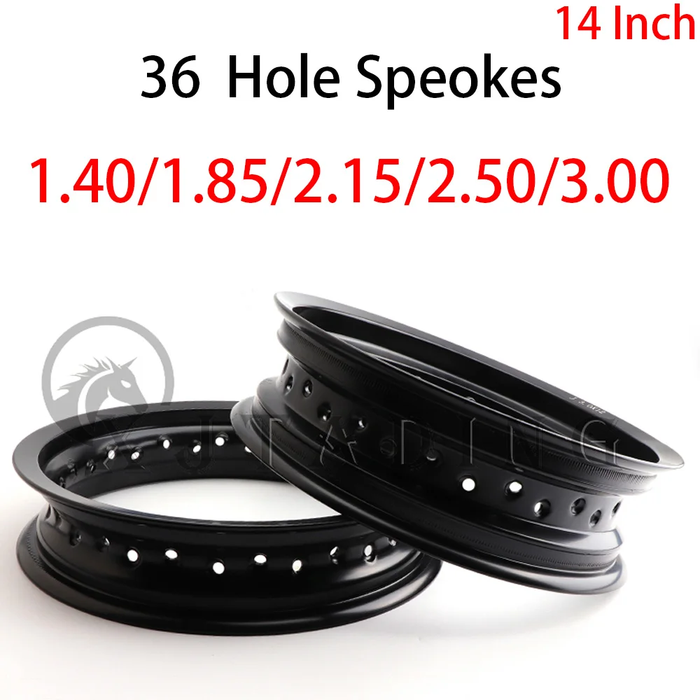 Motorcycle-36-Spokes-Holes-Front-Rear-Wheels-14-inch-Aluminum-Alloy ...