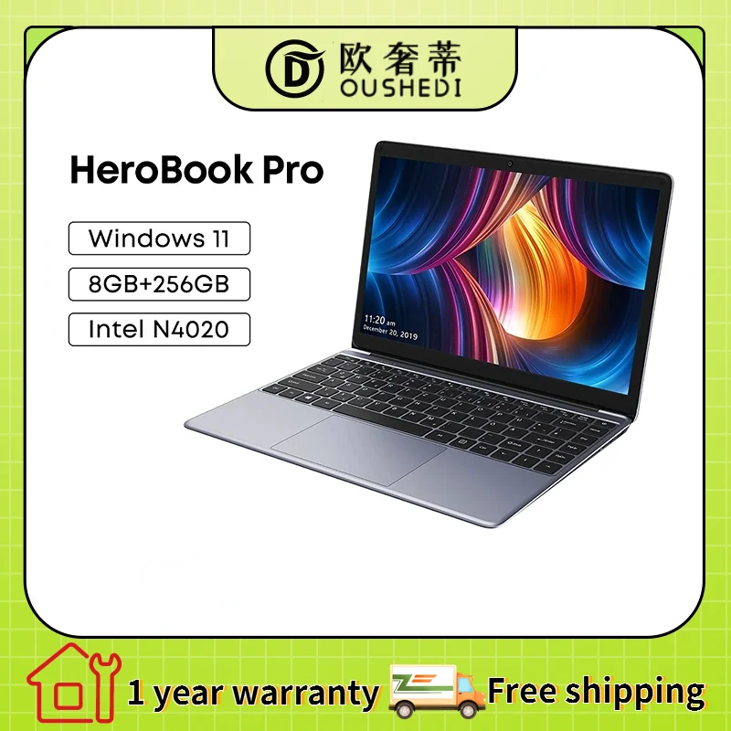 CHUWI-HeroBook-Pro-14-1-FHD-Screen-Intel-Celeron-N4020-Dual-Core-UHD ...
