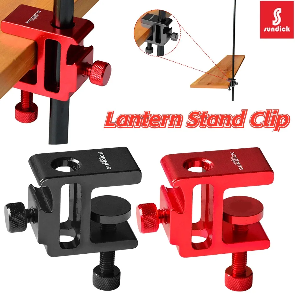 Universal-C-clamp-Holder-Adjustable-Height-Camping-Lamp-Pole-Table-Clip ...