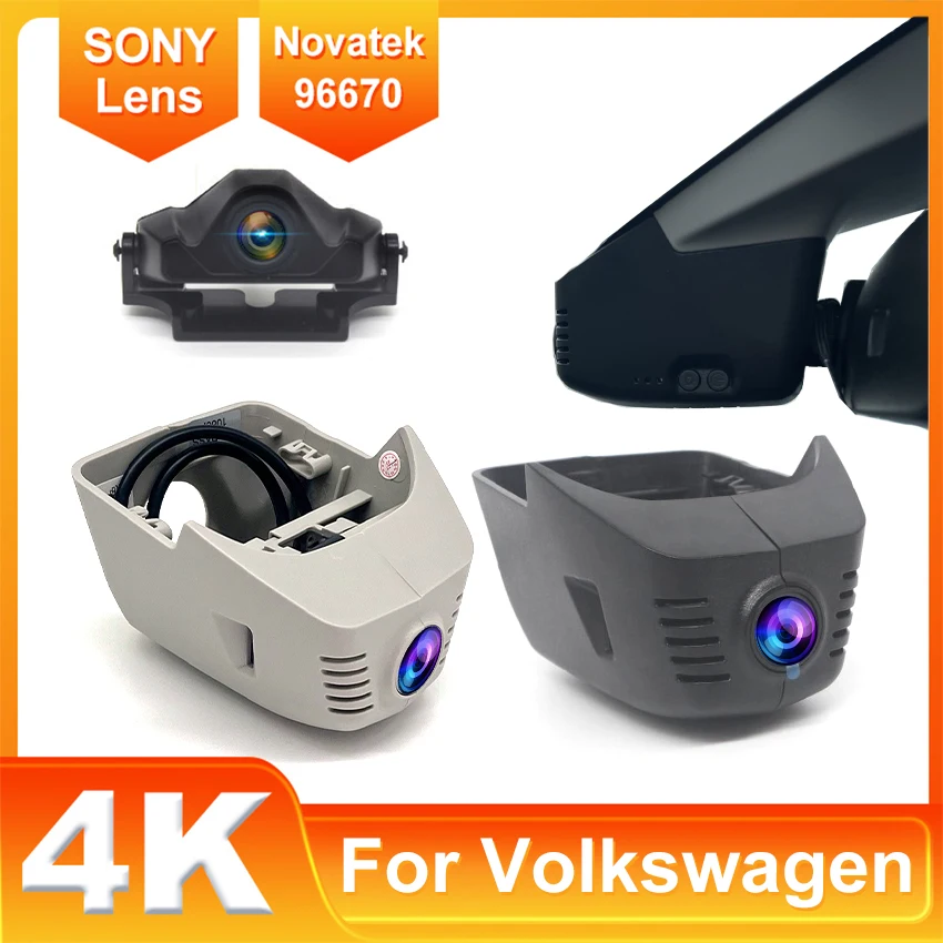 4K-Car-DVR-Wifi-Video-Recorder-Dash-Cam-For-Volkswagen-VW-86mm-Tayron ...