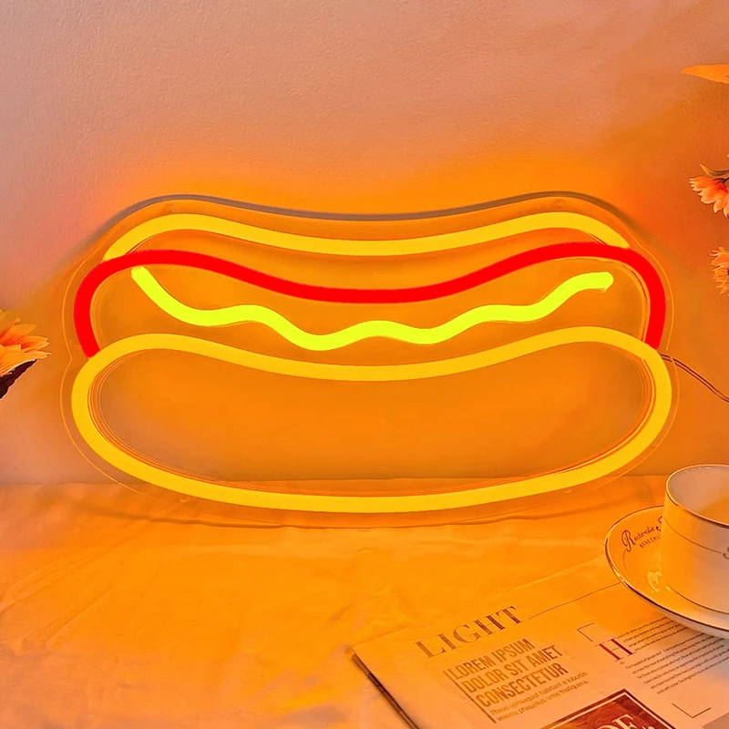Custom-Business-Neon-Sign-Hot-Dog-LED-Neon-Light-for-Bakery-Fast-Food ...