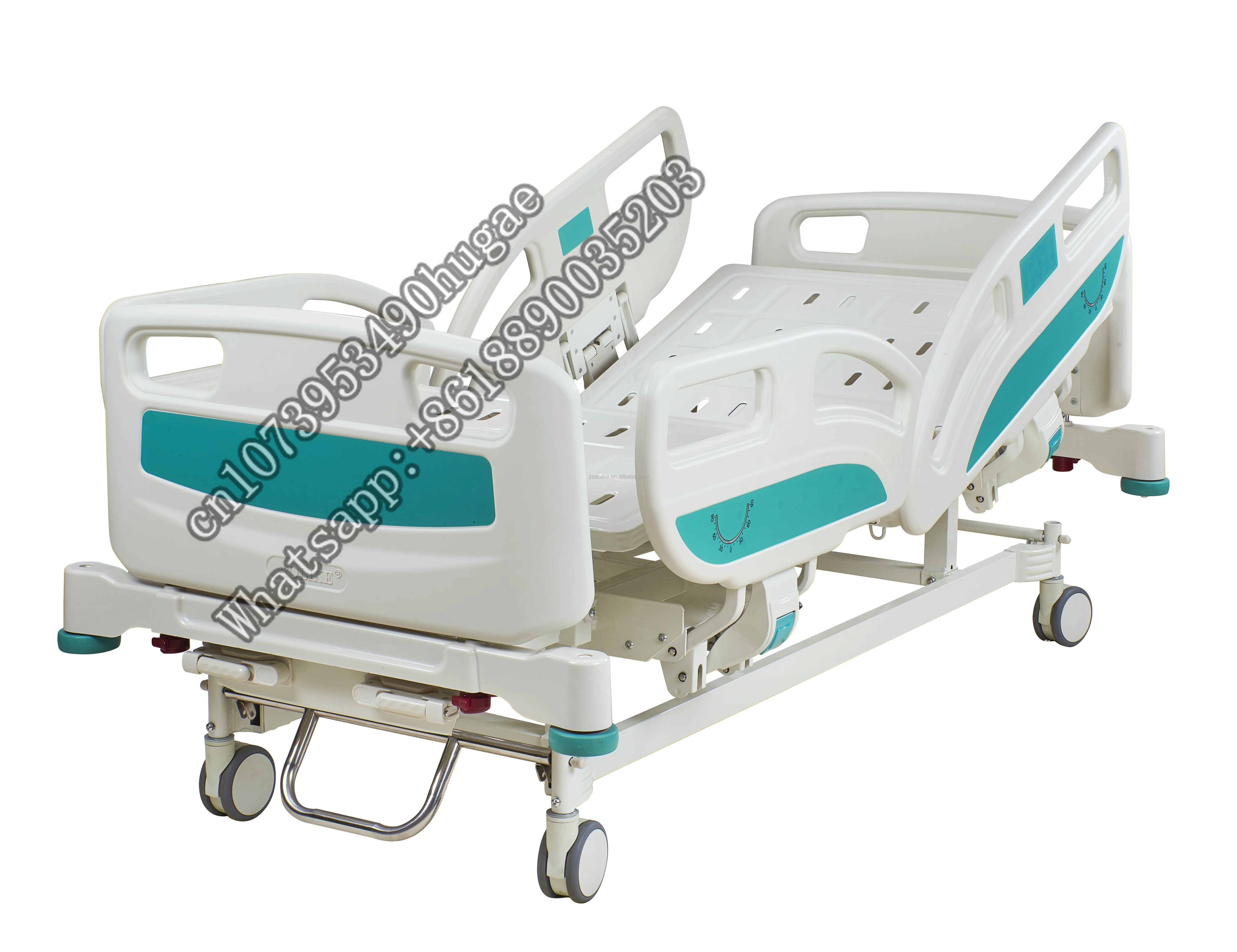 Luxury-Modern-Type-Two-function-double-crank-hospital-bed-with-ABS ...