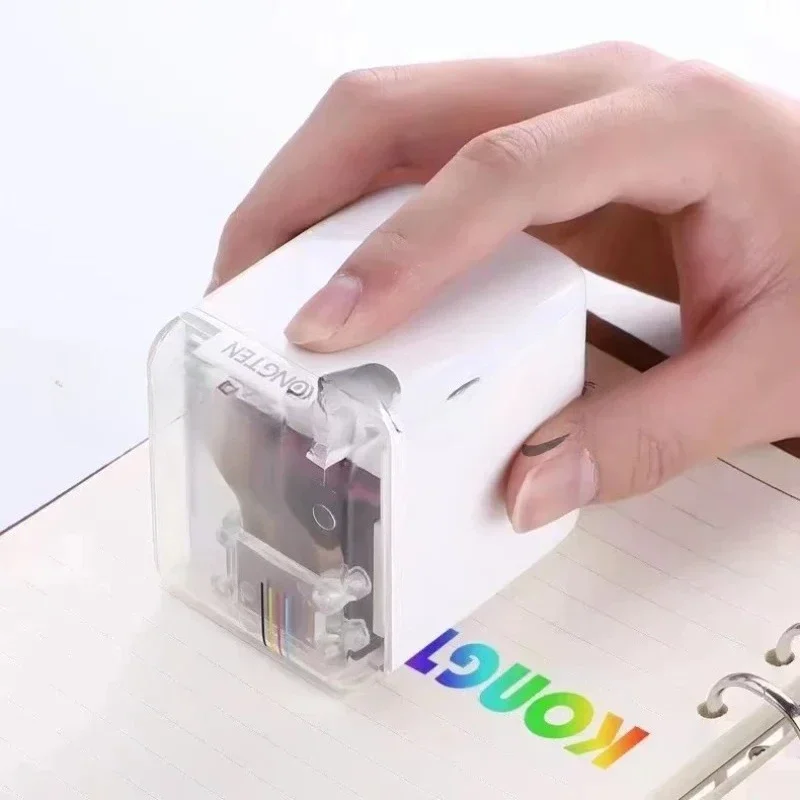 Mini Full Color Handheld Printer Greeting Card Tattoo DIY Small ...