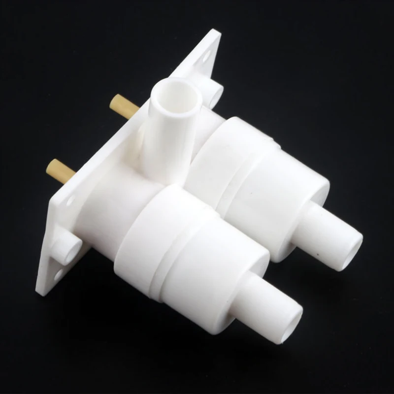 Button faucet water outlet switch Conjoined double mechanical ball ...