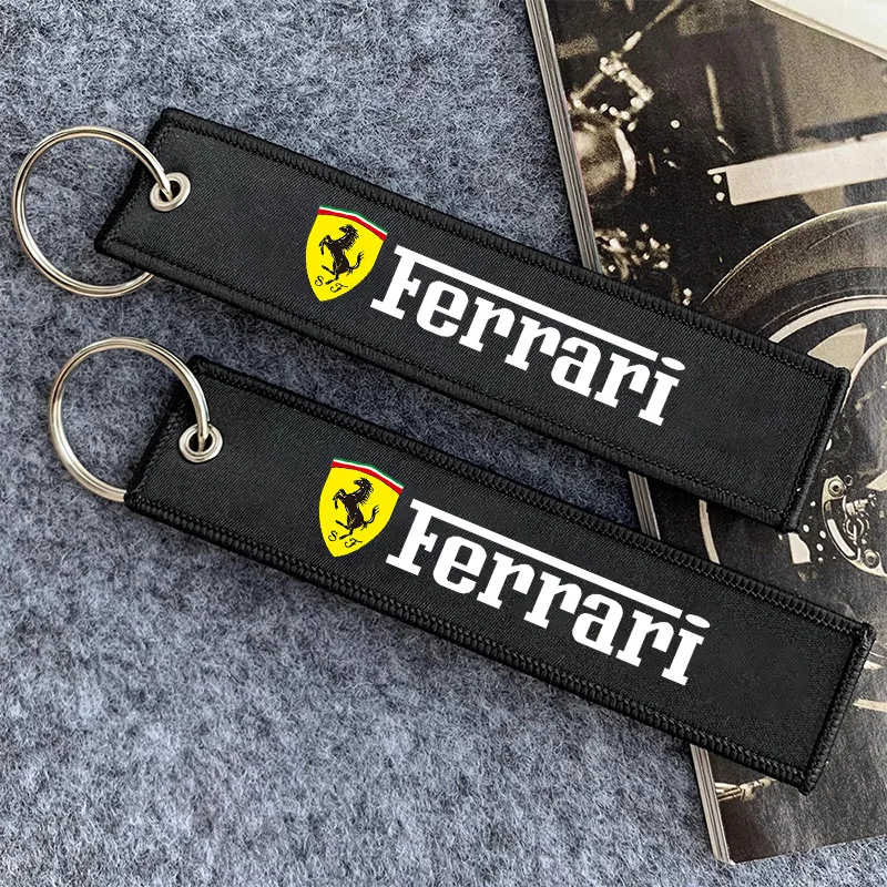 F1 Ferrari 3D Printing Car Keychain Keyring Pendant Men Women Gifts For ...