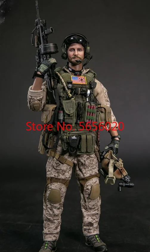 DAMTOYS-DAM78074-Us-delta-Special-Forces-machine-gunner-Head-Sculpture ...