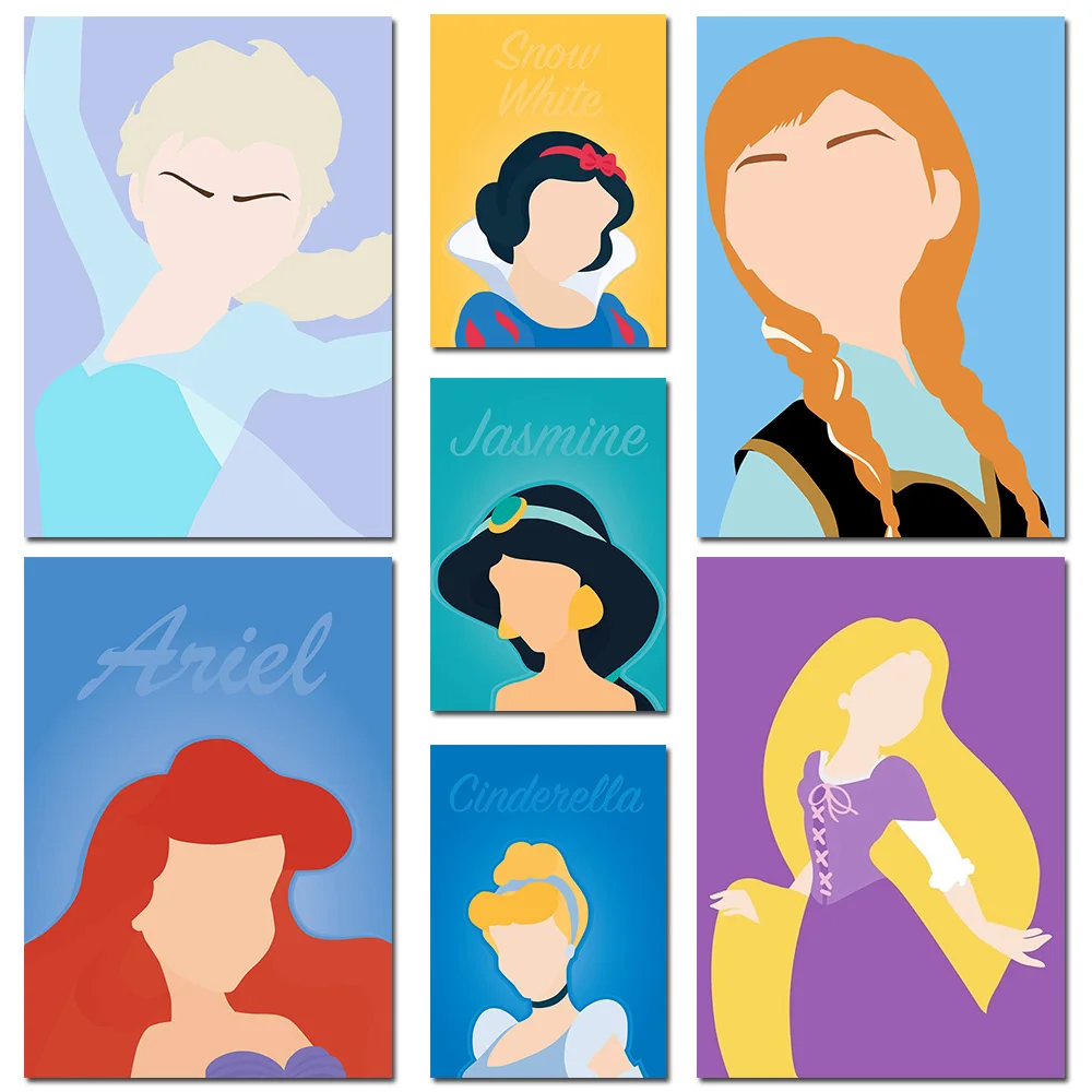 Minimalist Disney Posters