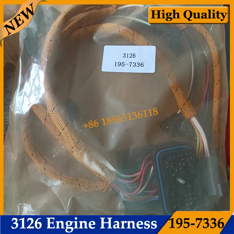 195-7336-1957336-Engine-Wiring-Harness-For-Caterpillar-CAT-322C-325C ...