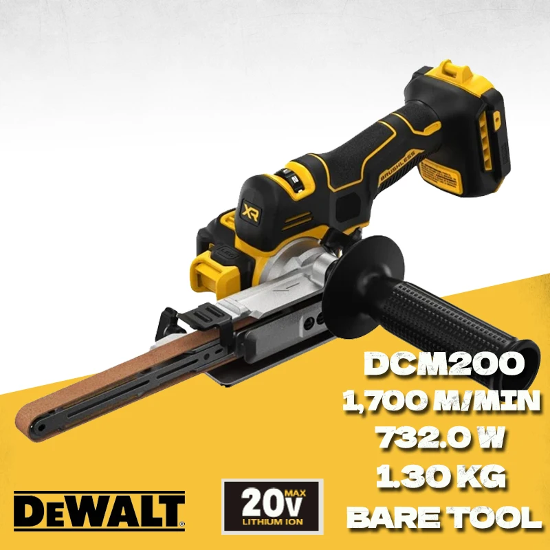 DEWALT-Lixadeira-de-correia-sem-fio-sem-escova-DCM200N-20V-Max-alta-pot ...