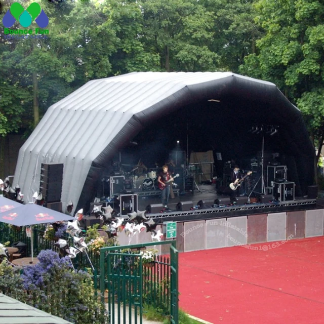 Personalized Dome Shaped Large Inflatable Stage Tent Luxury Marquee ...