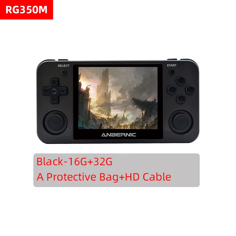 RG350M Handheld Game Console 3.5 Inch IPS Screen PS1 CPS1 CPS2 GB GBA GBC FC SFC MD NSX WSC Games Music Output E book Reading AliExpress