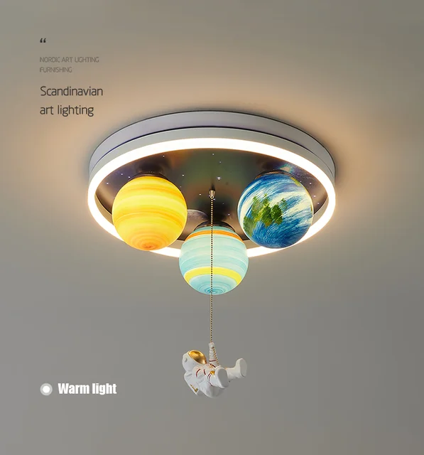 Outer Space Light Fixture