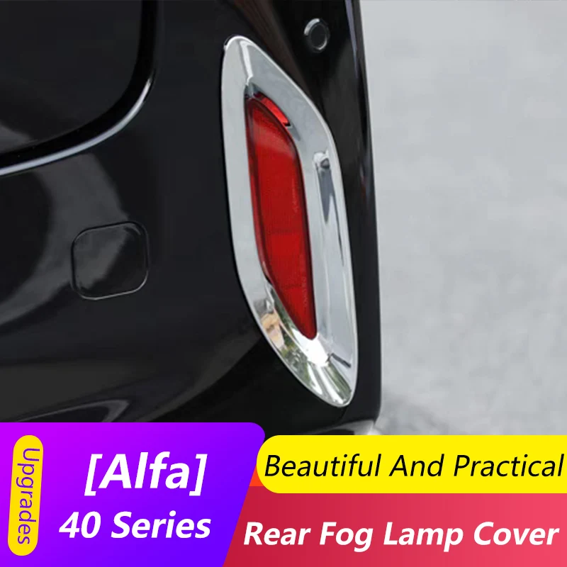 2023 2024 2025 Alphard 40 Series Modified Rear Fog Lamp Cover Alphard ...