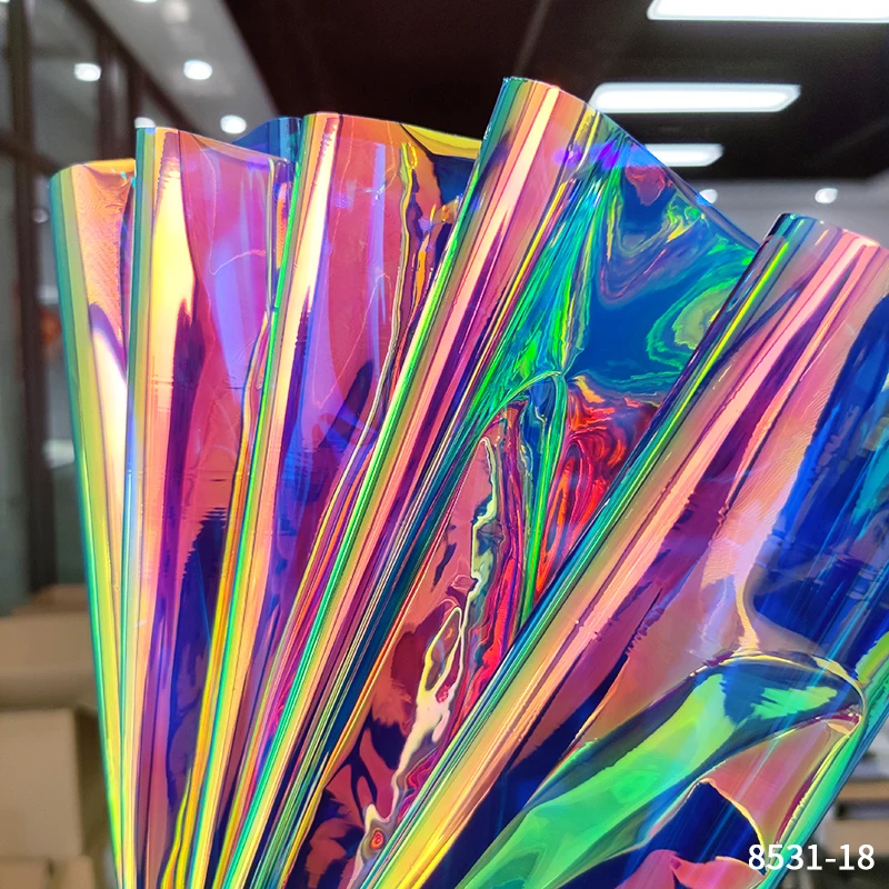 Holographic Vinyl Fabric