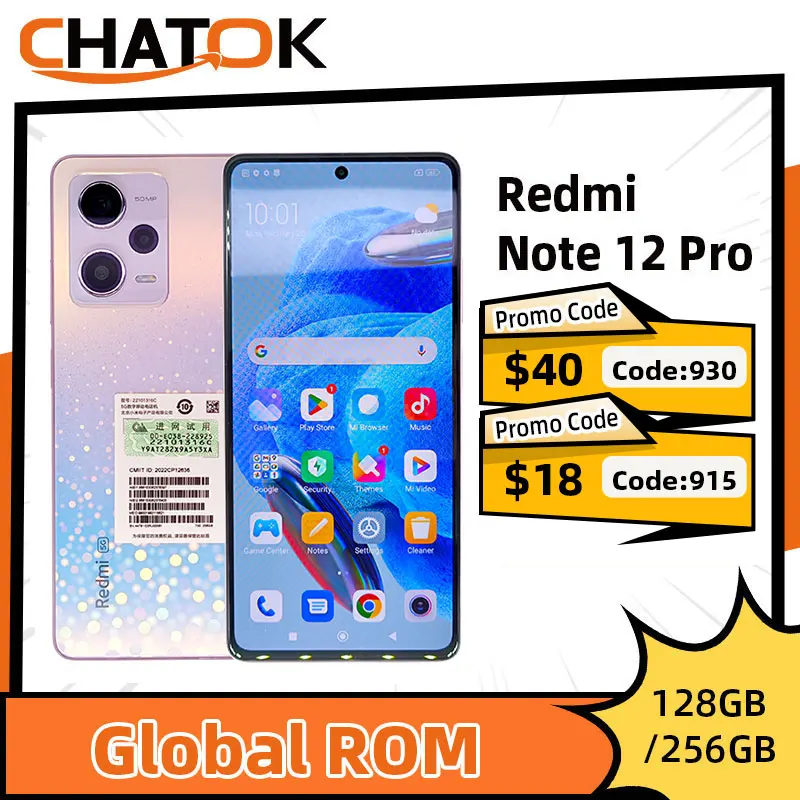 Xiaomi-Redmi-Note-12-Pro-128GB-256GB-Dimensity-1080-Octa-Core-6-67-OLED ...