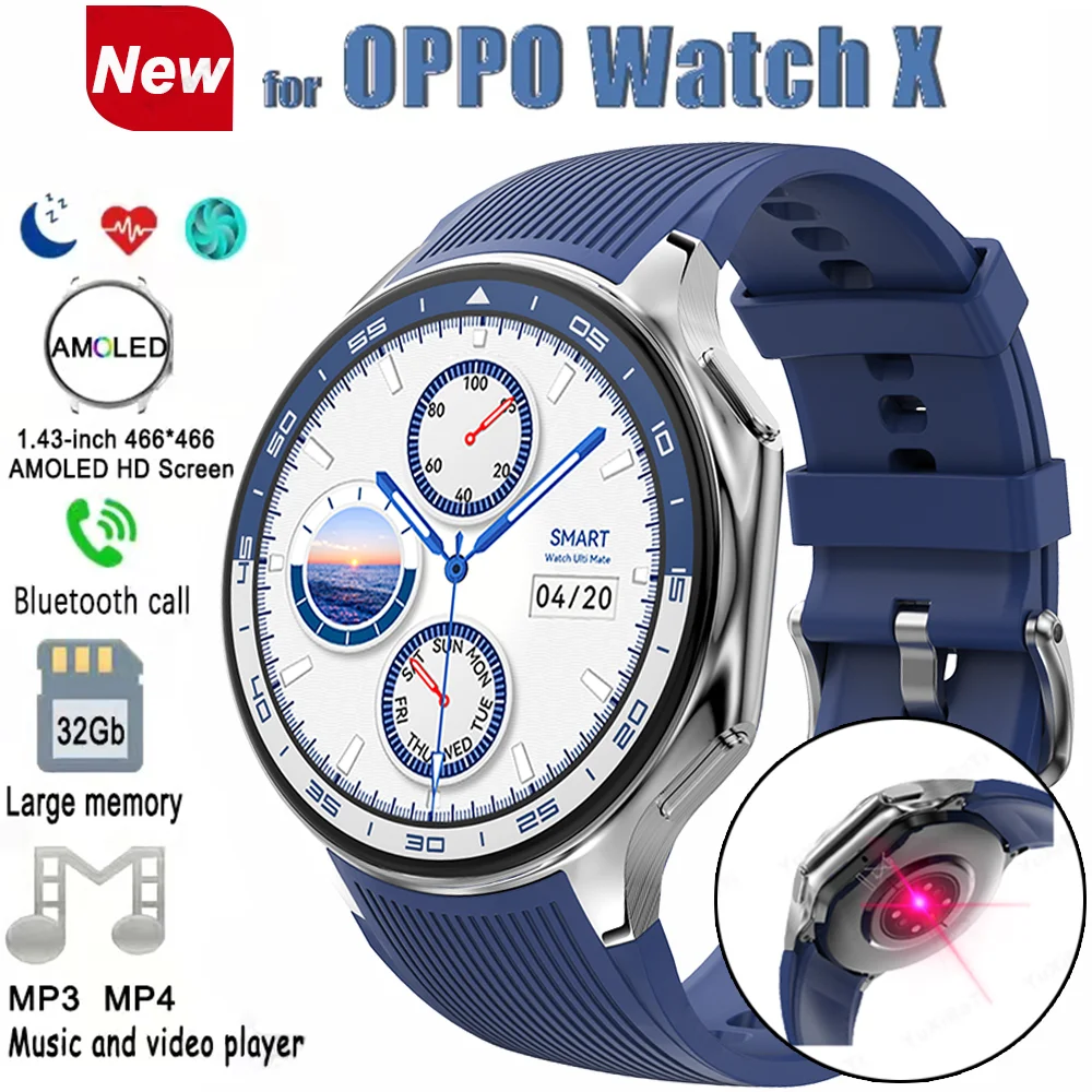 OPPO-reloj-inteligente-de-negocios-para-hombre-pulsera-con-Pantalla ...