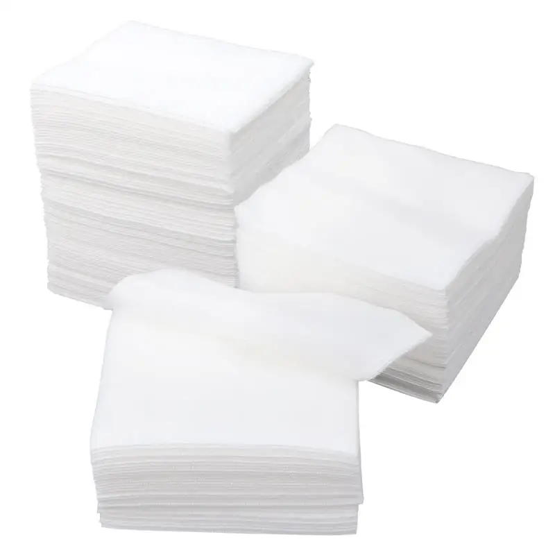100/200pcs Non Woven Gauze Sponge Face Makeup Non Stick Gauze Pads Used ...