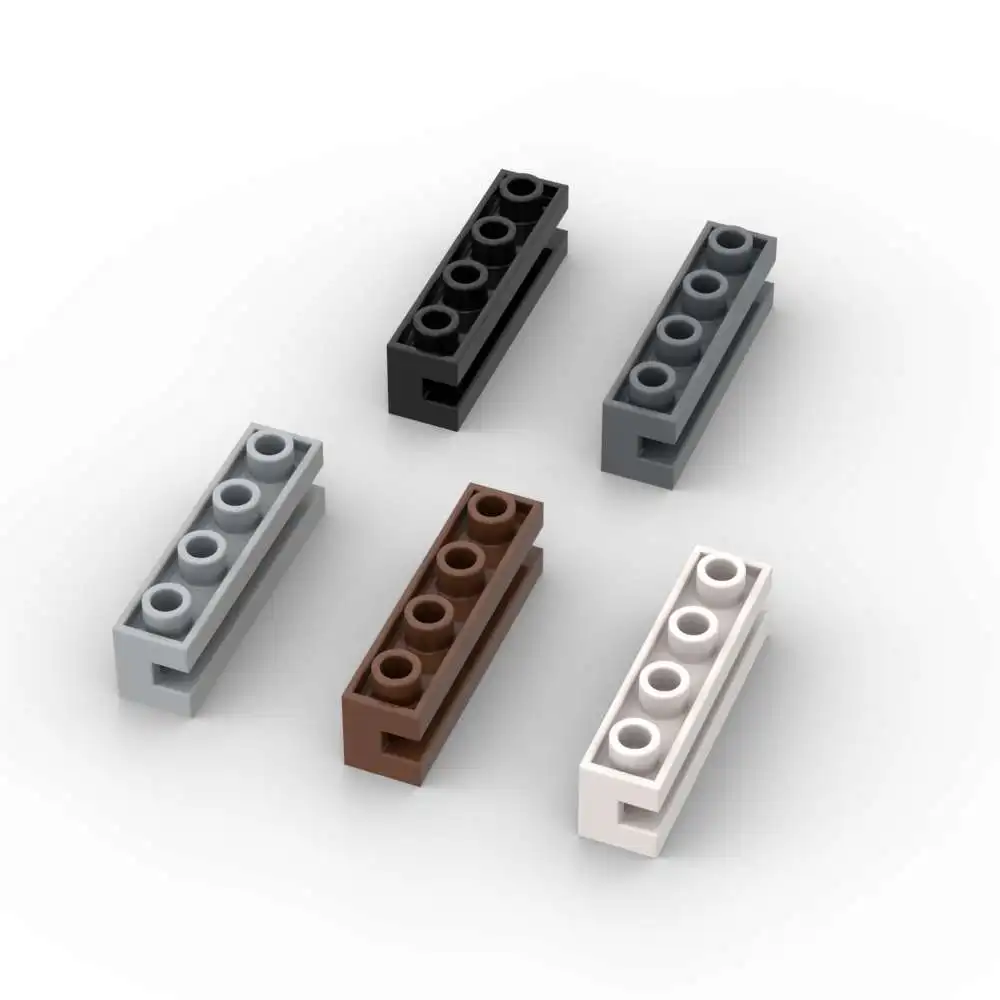 MOC-10PCS-2653-Modified-1x4-With-Channel-Building-Blocks-High-Tech-Wall ...