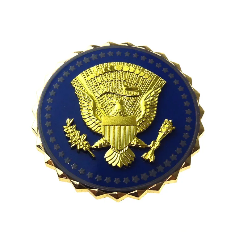 US-PRESIDENTIAL-SERVICE-PRESIDENT-IDENTIFICATION-INSIGNIA-METAL-BADGE ...