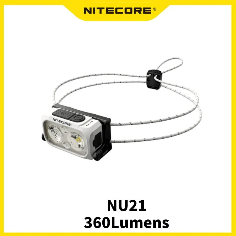 NITECORE-NU21-Outdoor-Headlamp-Ultra-Lightweight-Dual-Beam-White-Red ...