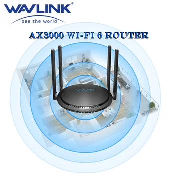 WAVLINK High Power AX3000 Dual Band WiFi 6 Wireless Router Long Range ...