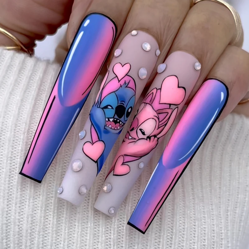 1PCS-3D-Cartoon-Adhesive-Nail-Art-Sticker-Cartoon-Character-Nail-Decal ...