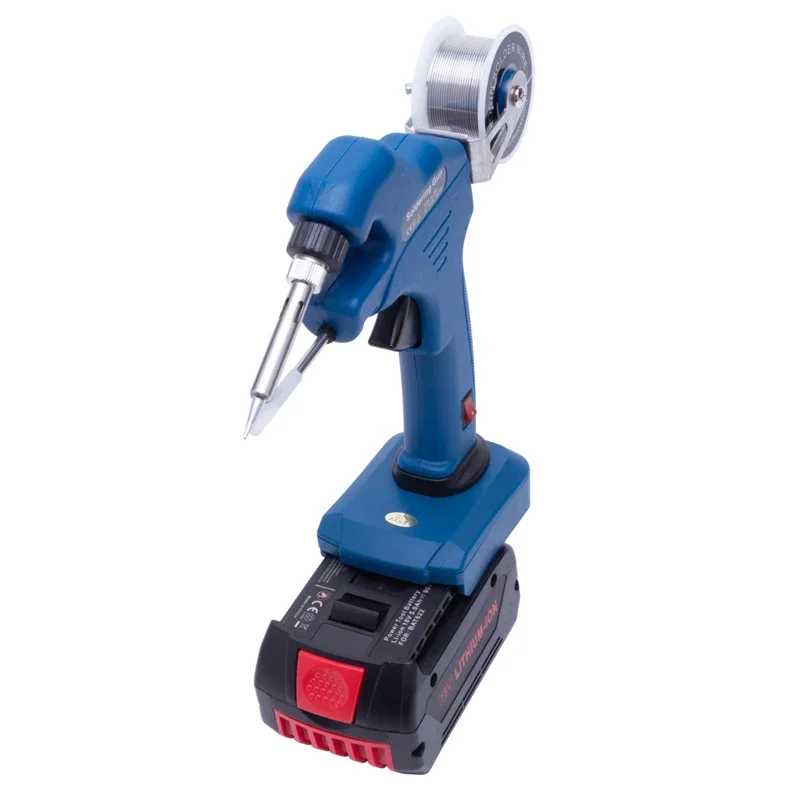 Portable Li-ion welding gun for Bosch 18V Li-ion battery ast heating ...